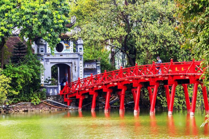 The Huc Bridge: Discover an architectural wonder in Hanoi