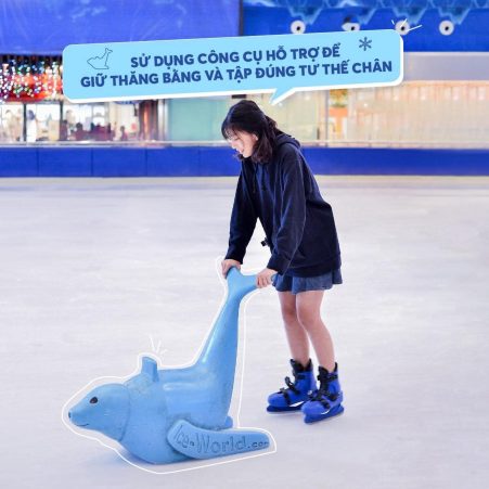 Trượt băng ở Sài Gòn: Trải nghiệm tại Vincom Ice Rink